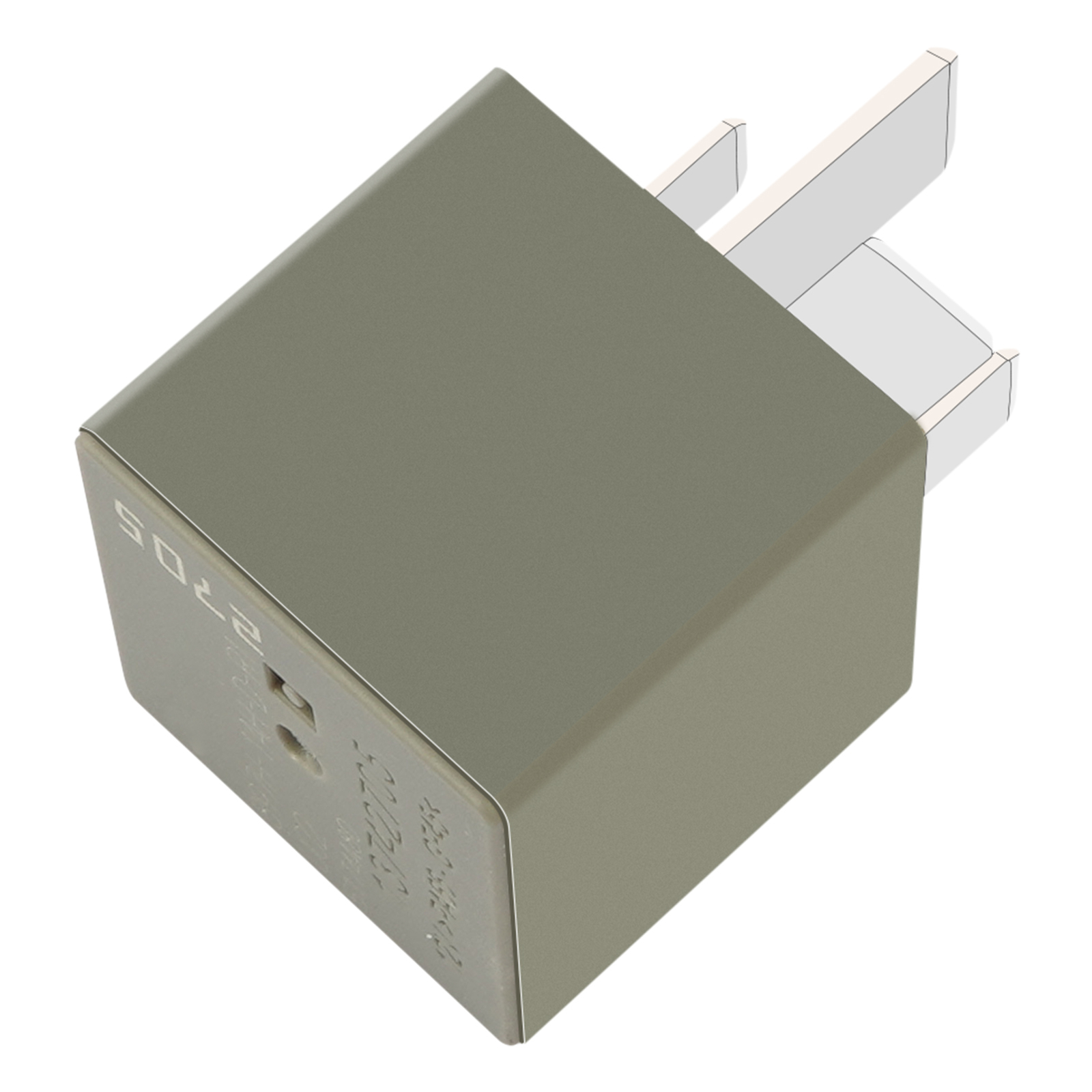 1PC Songchuan 897H-1AH-D-R1-12VDC 13742705 Power Relay 4 Pins PA66-GF45 ...