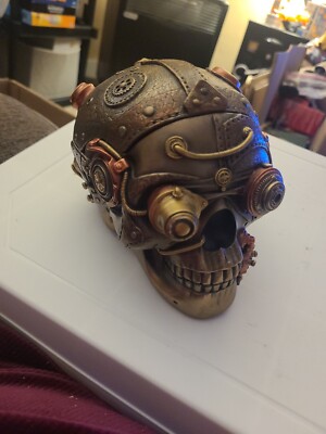 Steampunk Skull Trinket Box Veronese 2014 | eBay