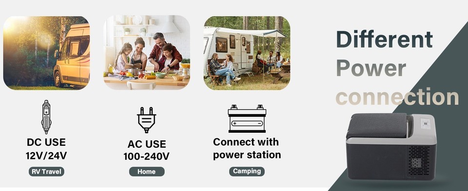 Alpicool C9 9L Compressor Car Fridge Freezer, -20℃ DC 12v AC240 volt ...