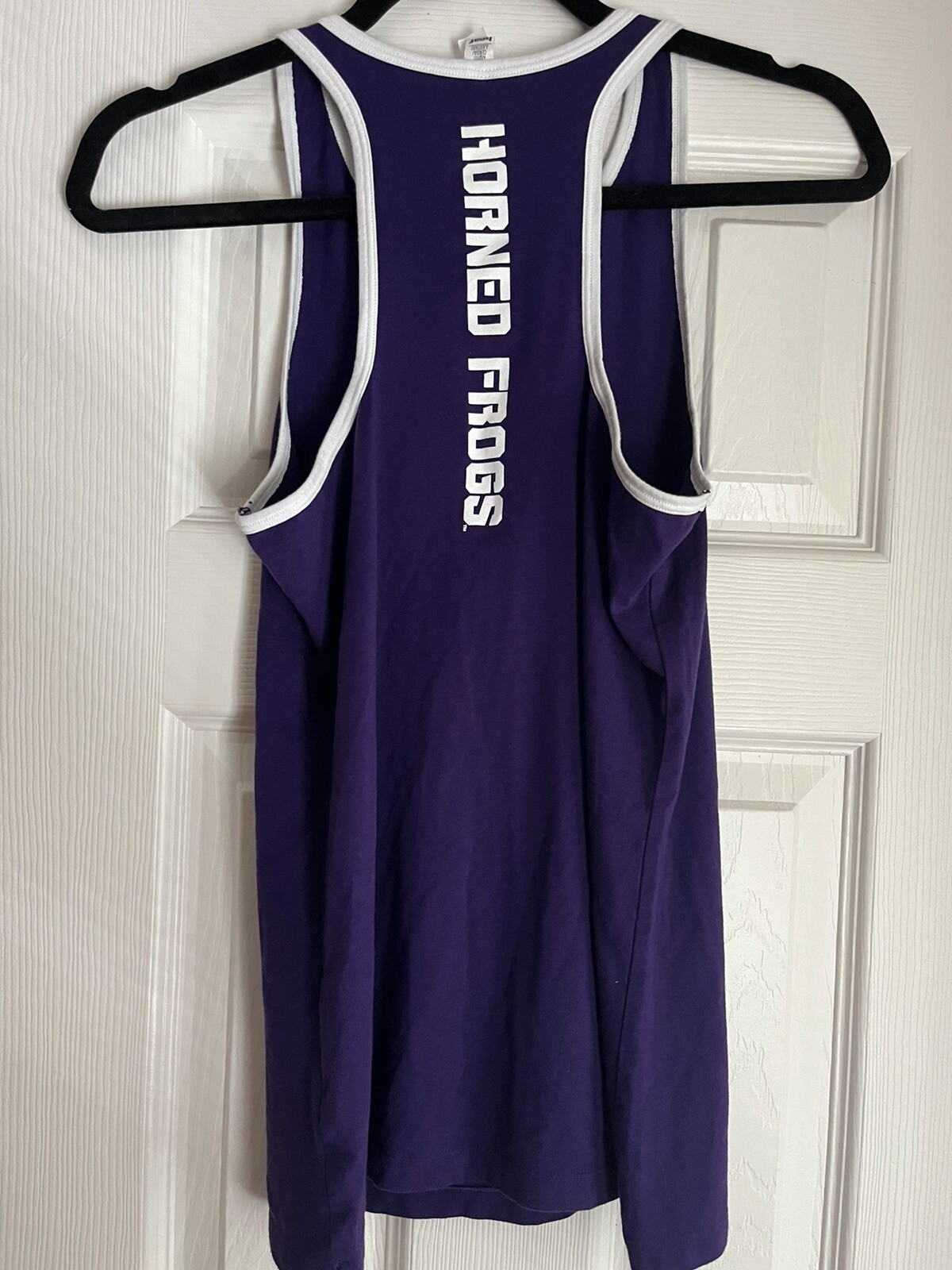 Texas Christian University Purple Women’s Tank Top TCU Size S | eBay