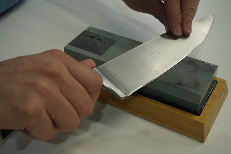 Knife Sharpening Angle Guide for Whetstone Honing | 4 Angle Pyramid | eBay