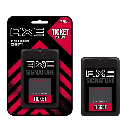 AXE Signature Intense Ticket Body Perfume Easy to Carry 250 Sprays For ...