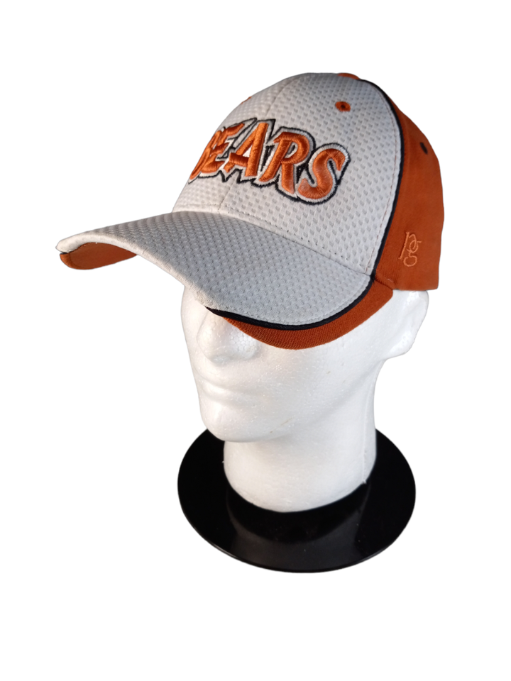 Selma Bears Varsity Boys Football Hat Cap by Prep Gear S/M Flex White / Orange | eBay