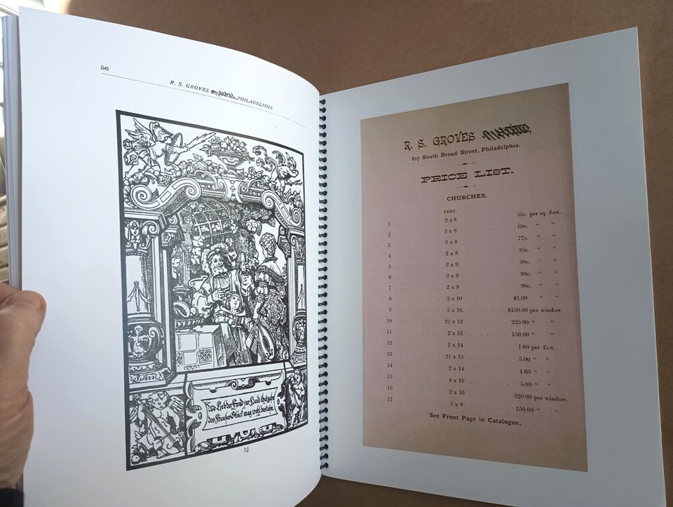 Groves Steil (1888) CATALOG Art Stained Glass Window Figures Ornamental ...