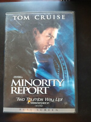 Minority Report (DVD, 2002, 2-Disc, Full Screen) Tom Cruise, Colin ...