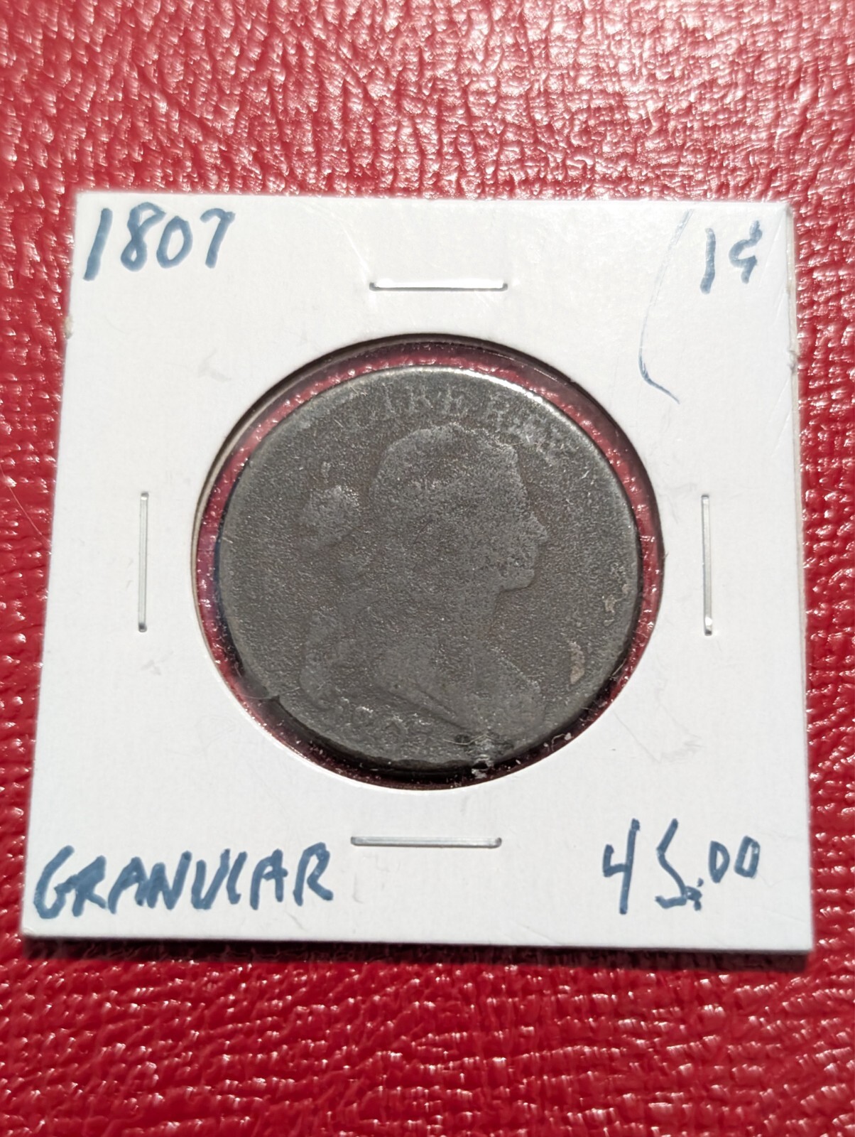 1807 Draped Bust Large Cent coin | eBay