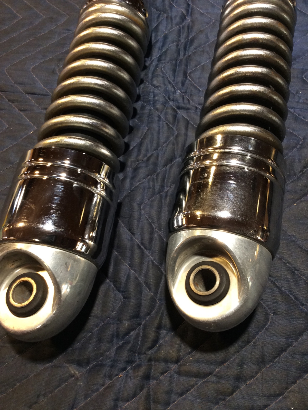 HARLEY DAVIDSON DYNA SHOCKS CHROME LOWRIDER | eBay