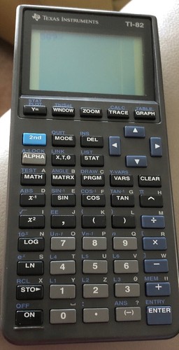 Texas Instrument Ti-82 Scientific Graphing Calculator | eBay