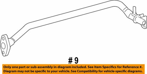 16268-75131 Toyota Pipe, water by-pass, no.1 1626875131, New Genuine ...