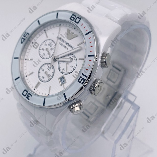 Emporio Armani Women's White Watch -AR1424 for sale online | eBay