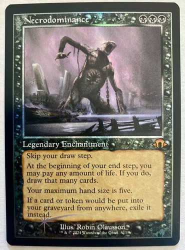 1x Necrodominance 0411 (Retro) **FOIL** - MTG: Modern Horizons 3 (MH3) - NM/M | eBay