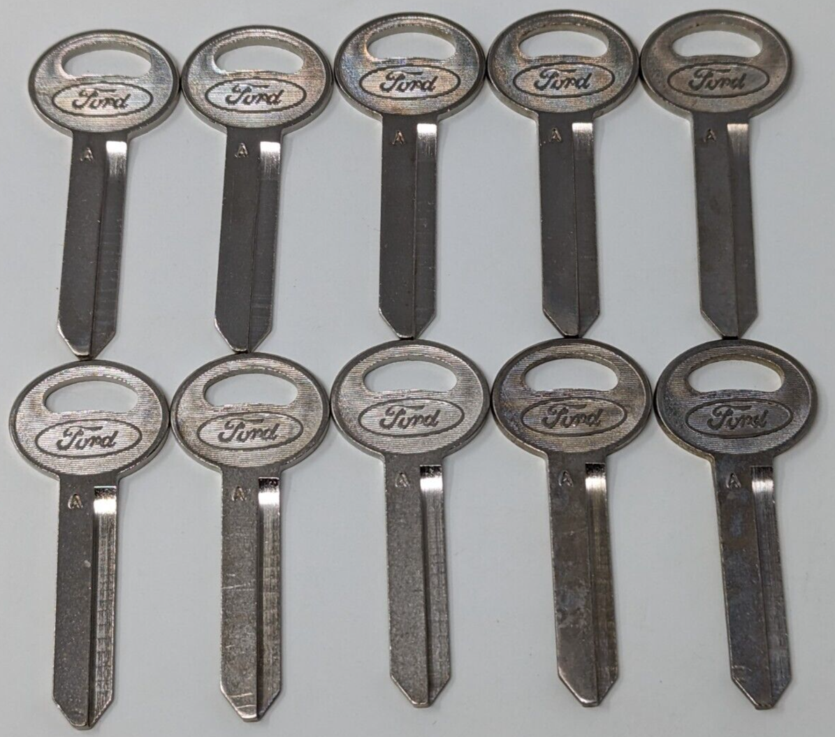 Lot of 10 LSDA S1167FD, Ford H50 Key Blanks with Ford Branding | eBay
