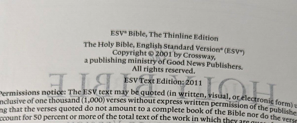 ESV Thinline Bible TruTone Celtic Cross Design Black Leather Lovingly ...
