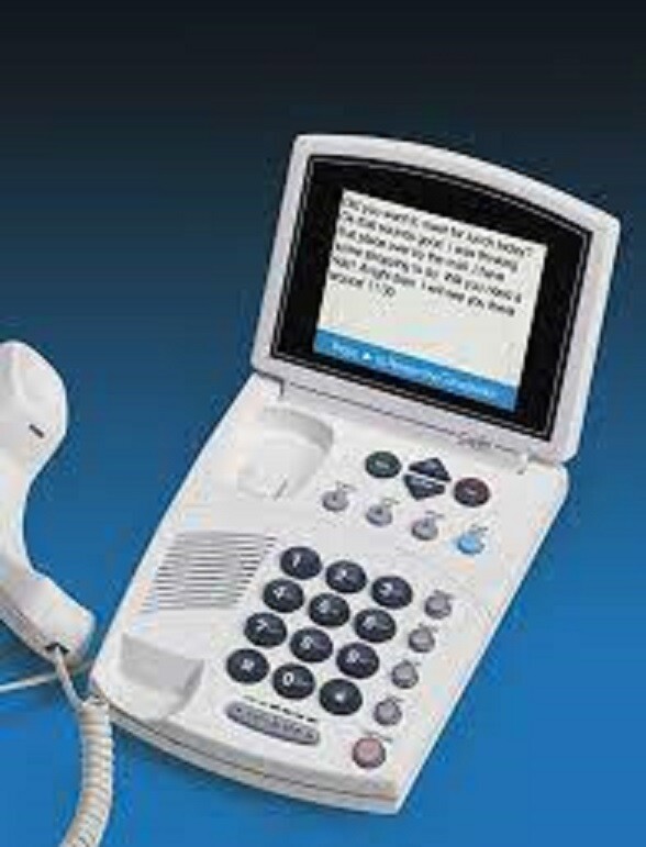 Ultratec CapTel 800 Captioned Screen Display Telephone | eBay