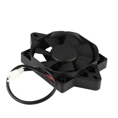 Electric Engine Cooling Fan Radiator for Motorcycle ATV Go Kart Quad ...