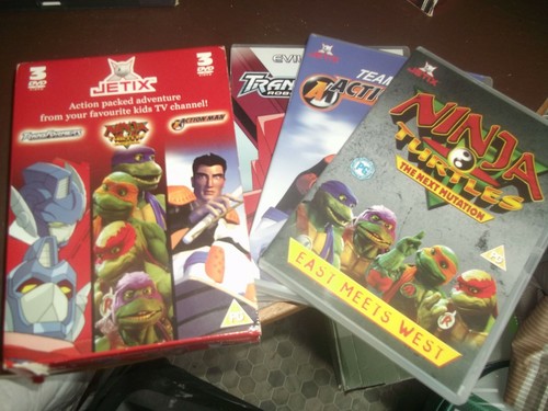 JETIX - 3 DVD Box Set -Ninja Turtles[East Meets West]/ Action Man ...