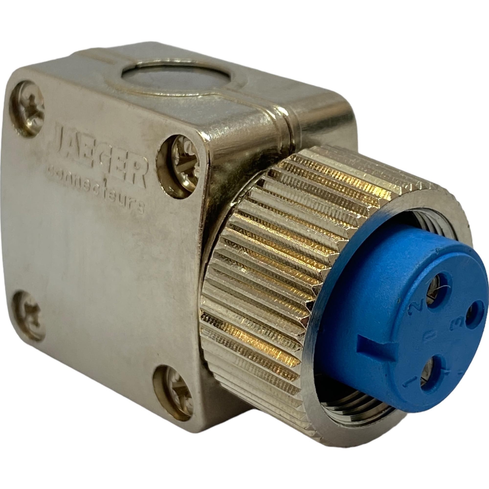 042953006 Jaeger 3 Position Circular Connector Cable Mount Plug Metal ...