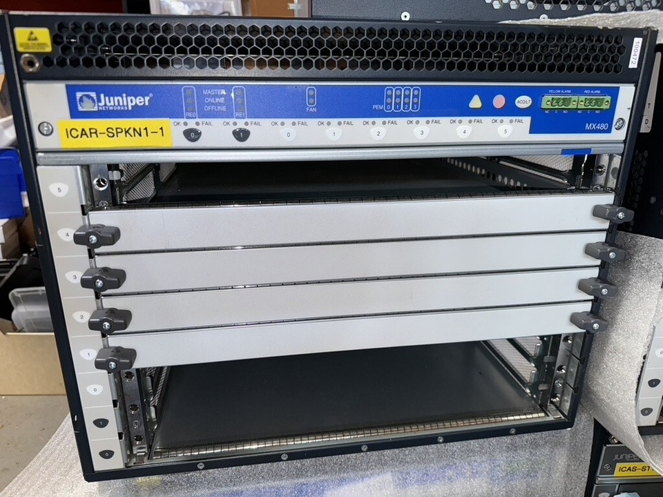 Juniper Networks CHAS-BP3-MX480-S MX480 Router Chassis with FANTRAY ...