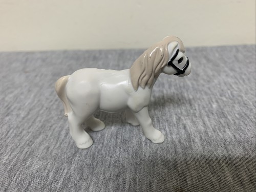 Vintage Lincoln Logs Plastic White Horse Toy Figure | eBay