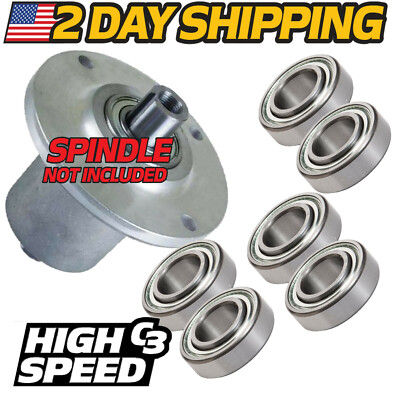 (6 Pk) Deck Spindle Bearing fits BobCat Bunton Ryan 2720758 2186205 w ...