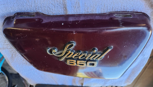 Vintage Yamaha XS650 Metal Right Side Cover. | eBay