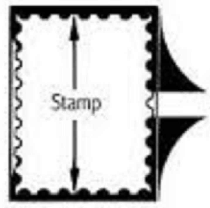 Uni-Safe Scott Prinz G74 Split-Back Stamp Mounts, 10 BLACK 74 mm strips ...