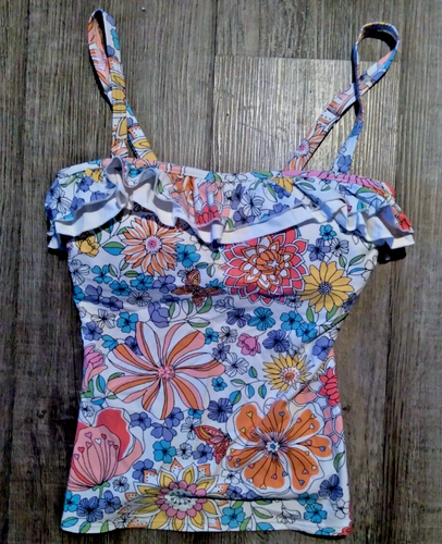 new Coco Rave Small Tankini Swimsuit TOP Storybook Underwire Floral ...