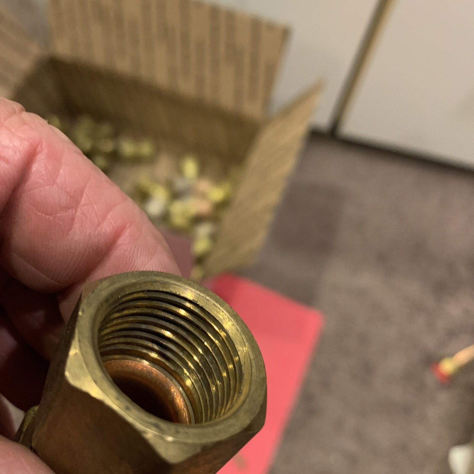 Lot Of 2 5/8 Female X Fem Flare (Swivel) Coupling Union Propane ...