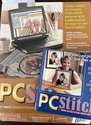 PC Stitch Pro Cross-Stitch Pattern Design Software New | eBay