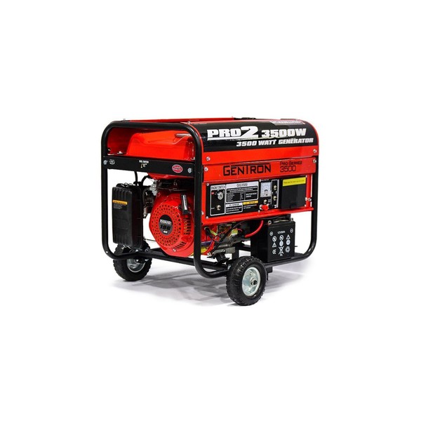 Gentron Pro2 3500-Watt RV Home Model Electric Start Portable Generator ...