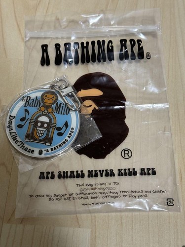 Unused BAPE Key chain Rare Milo Babymilo Ape Abathing | eBay
