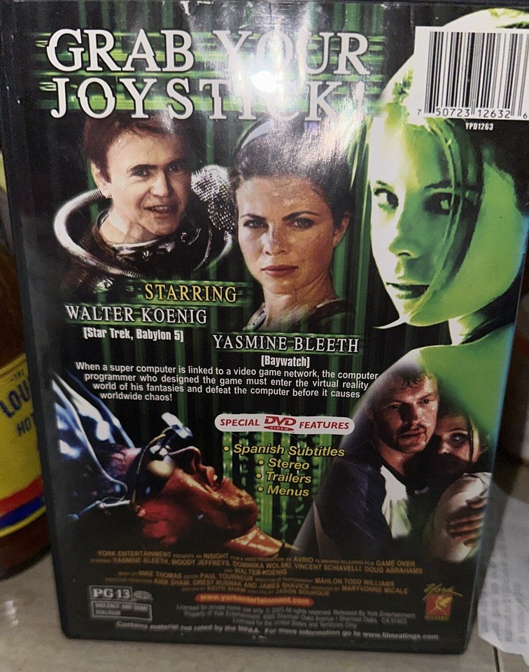 Game Over AKA Maximum Surge Walter Koenig & Yasmine Bleeth DVD 2003 OOP ...