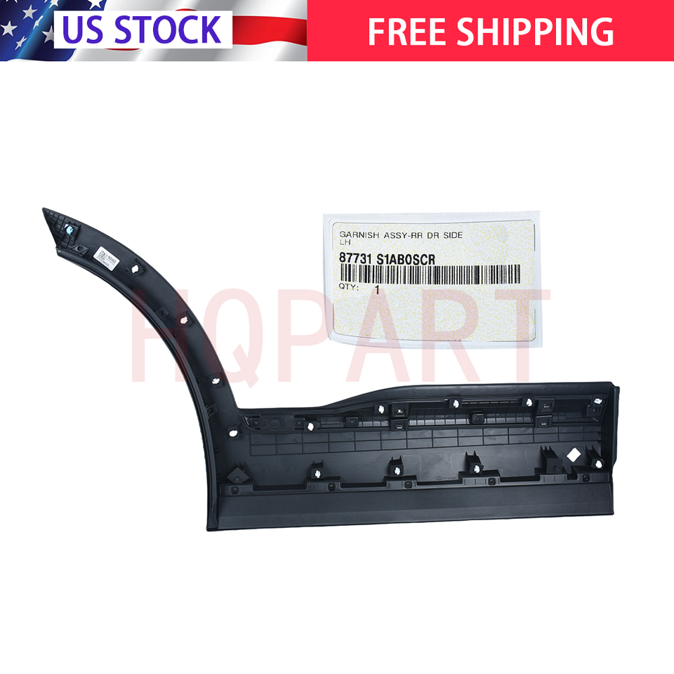 Rear Left Door Molding LEFT for 2021-2023 Hyundai Santa Fe ...