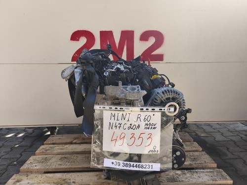 Engine Complete For MINI Countryman 1° Series N47C20A 143 CV 106 KW ...