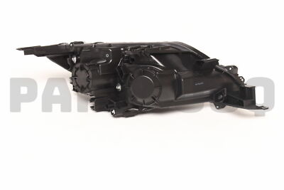 8301D373 Genuine Mitsubishi HEADLAMP ASSY LH | eBay