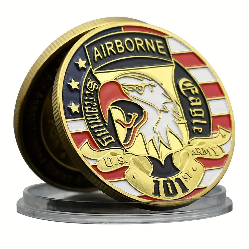 Army 101st Airborne Screaming Eagles B Challenge Coin Collectable Commemorative | eBay