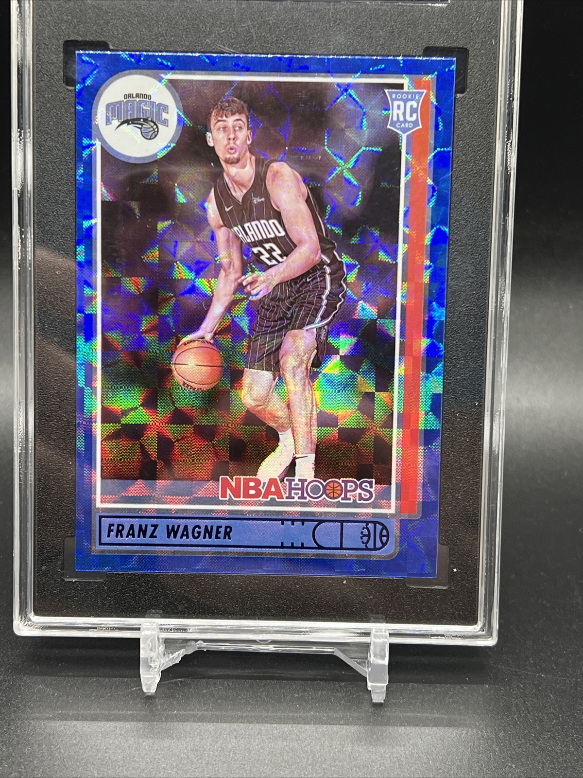 Franz Wagner RC Rookie 2021-22 Panini NBA Hoops Rookie Hyper Blue #235 ...