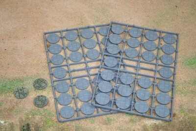 Renedra Ltd Generic Scenery & Bases 25mm Diameter Paved Effect Bases 52 ...