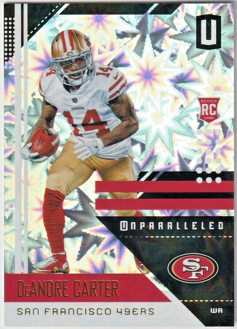 2018 Unparalleled DeANDRE CARTER "Impact" RC #xx/75!! ONLY RC Rare! | eBay