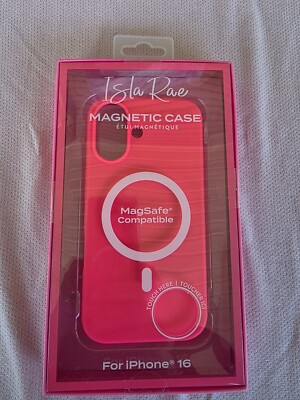 Isla Rae iPhone 16 Phone Case Magsafe Compatible Case Hot Pink | eBay