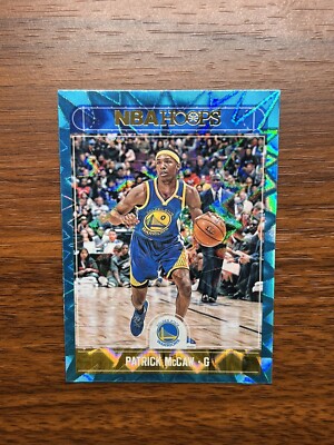 2017-18 Hoops Basketball Patrick McCaw TEAL EXPLOSION #241 Panini ...
