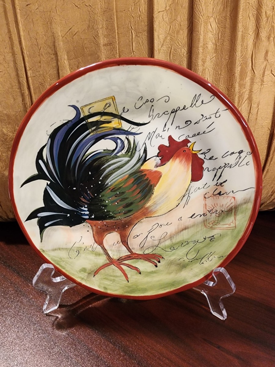 Susan Winget Le Rooster Dinnerware