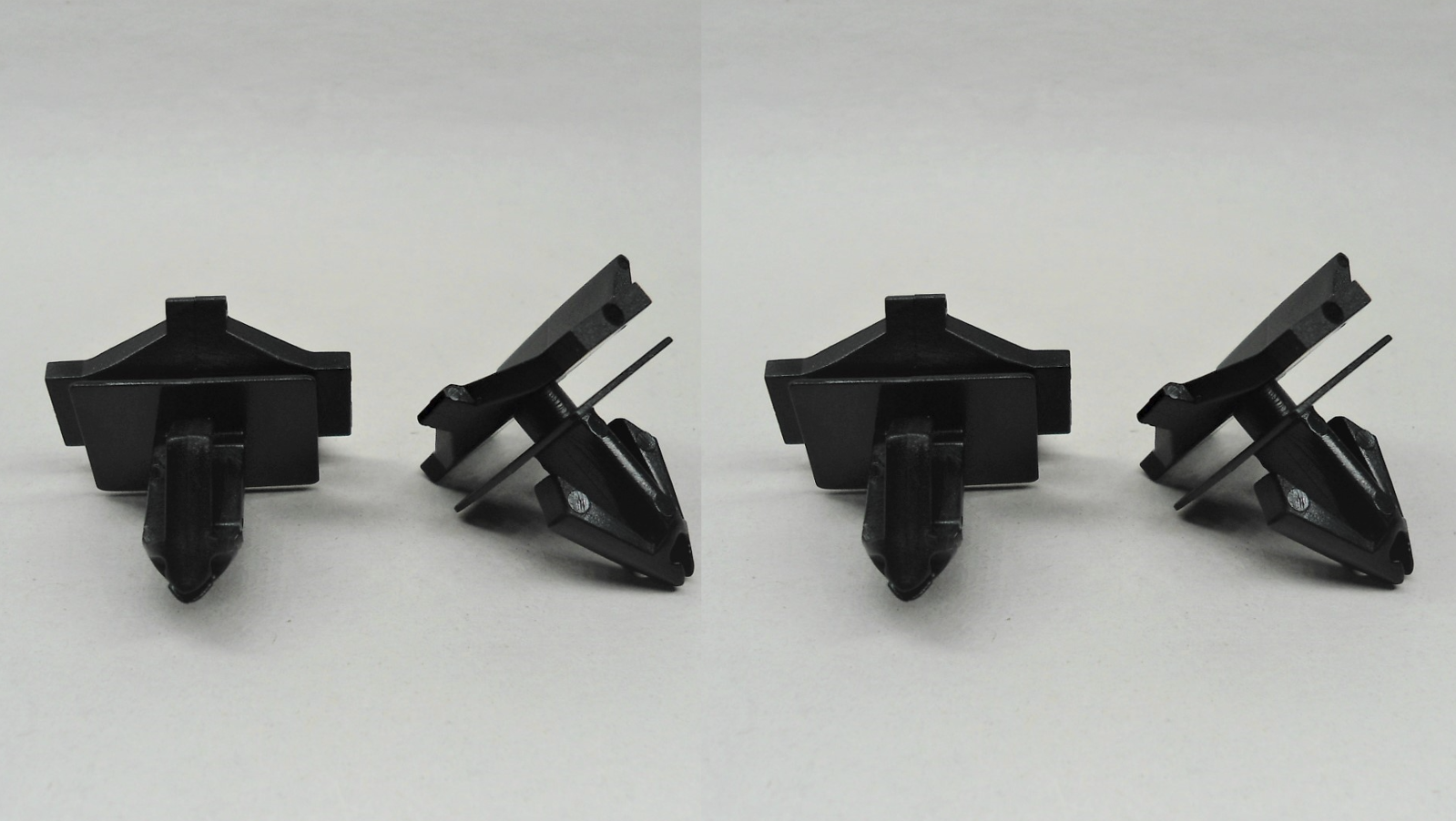 4 FRONT BUMPER TO FENDER RETAINERS (#11561329) ! Fits: C6 CORVETTES STS ...