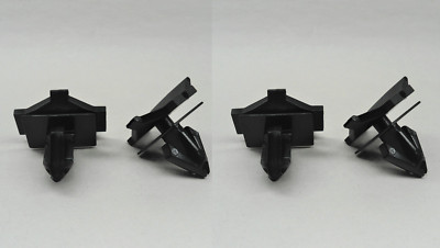 4 FRONT BUMPER TO FENDER RETAINERS (#11561329) ! Fits: C6 CORVETTES STS ...