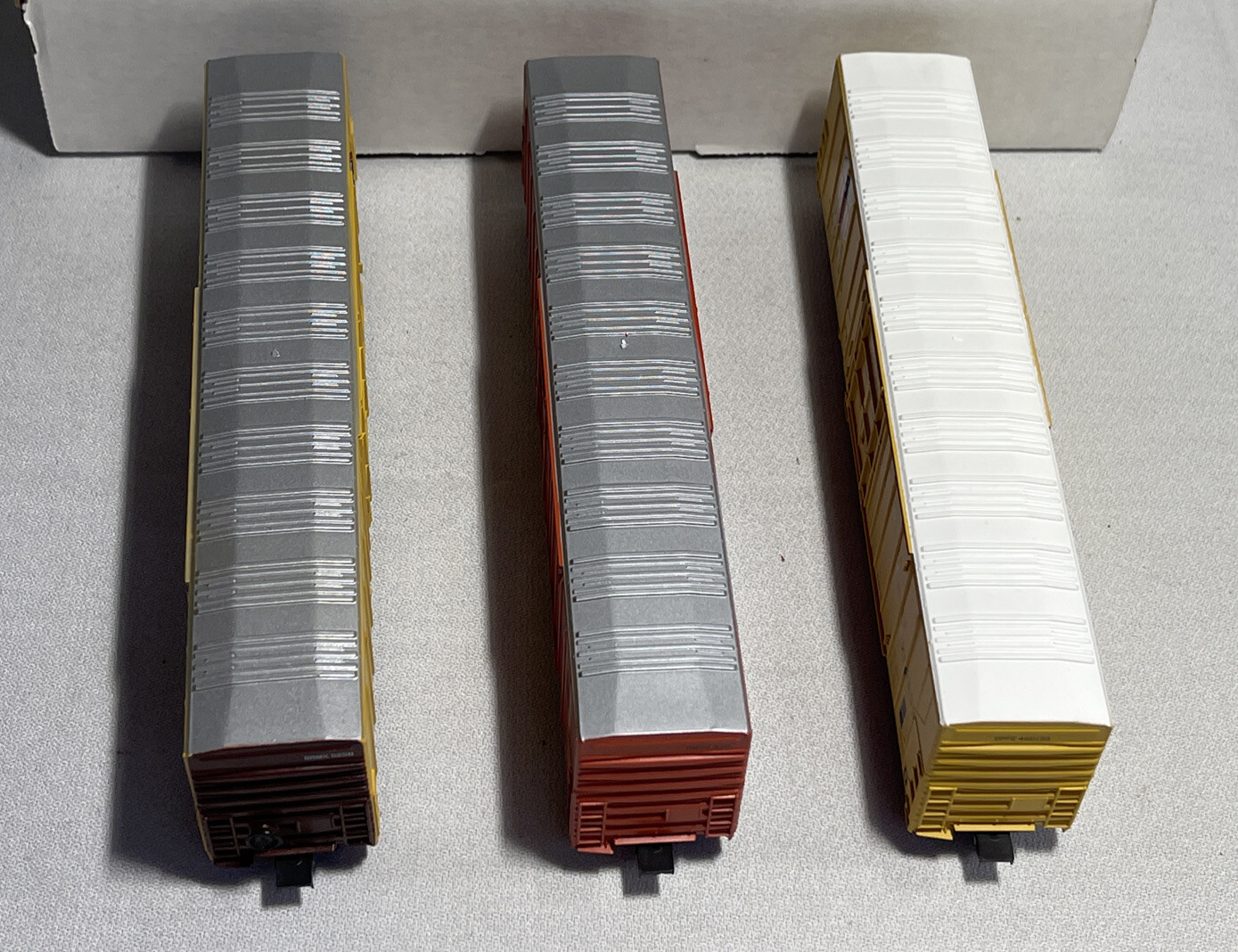 HO Scale Train Cars Mixed Groupings Of Different Train Cars AS Is Lot 3 ...