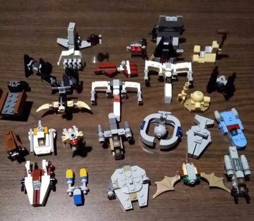 Lego Advent calendar Star wars Micro Darth Vader castle X-wing tie ...