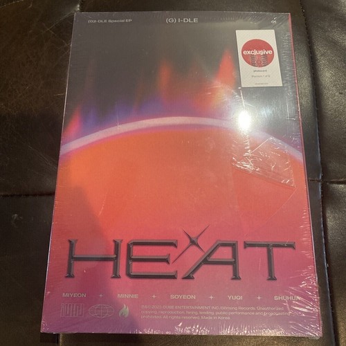 (G)I-DLE - HEAT (Target Exclusive, CD) (BLAZE VER.) D7 93624851547| eBay