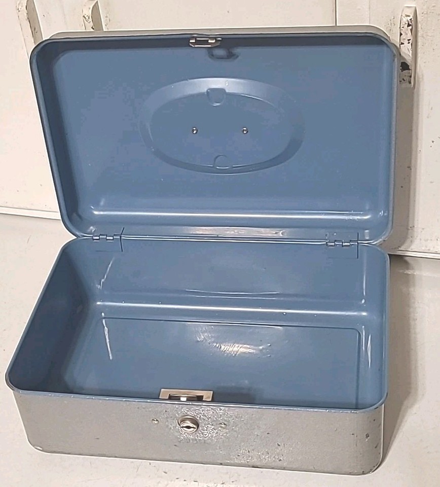 Utilco Cash Box, Vintage Union Steel, No Key | eBay