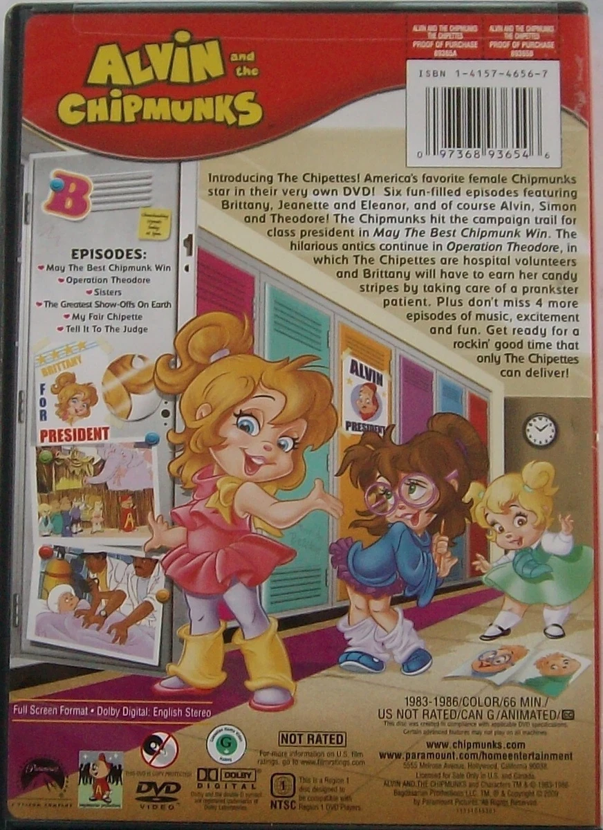 Chipettes And Chipmunks Anime