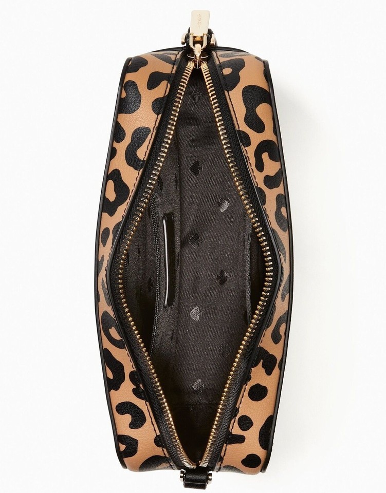 Kate Spade Harper Leopard Crossbody K9278 Cheetah Leopardo NWT $279 ...